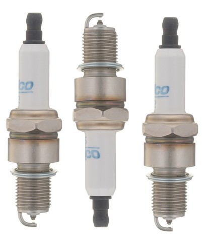 Set Of 3 Double Platinum Spark Plugs AcDelco For Pontiac Firefly 1.0L ...