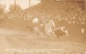 RPPC GUY SCHULTZ BULLDOGGING RODEO WICHITA FALLS TEXAS REAL PHOTO ...