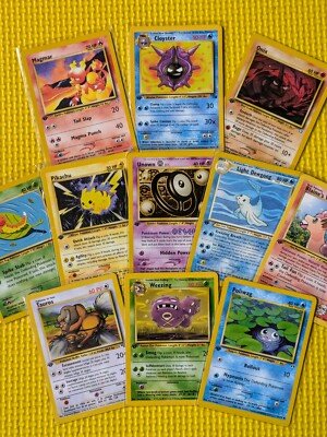 First Edition Pokémon Individual Trading Card Base Sets for sale | eBay UK