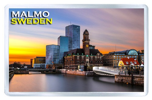 Malmo Sweden Fridge Magnet Souvenir Magnet Kühlschrank | eBay