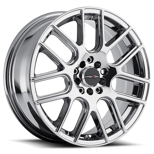 17x7.5 Vision 426H Cross 5x112/5x114.3 +38 Chrome Wheels (Set of 4) | eBay