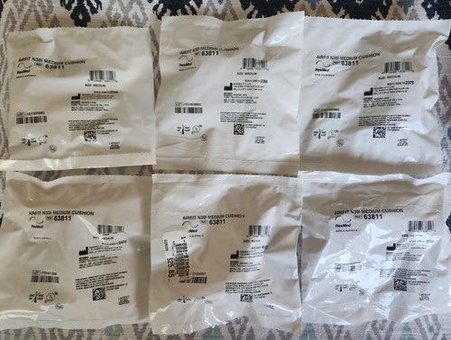 Lot of 6 - ResMed AirFit N30i Medium Nasal Cushion 63811 - New In ...
