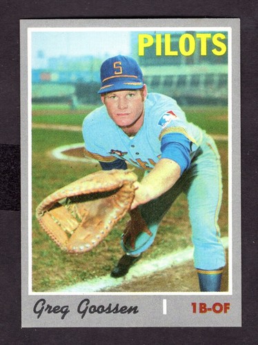 1970 TOPPS GREG GOOSSEN CARD NO:271 NEAR MINT-MINT CONDITION | eBay