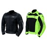 Tucson Mens Mesh Motorcycle Jacket from WICKED STOCK Silver/Gray | eBay