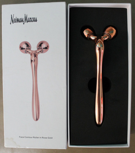 Neiman Marcus Face Contour Roller In Rose Gold - NEW | eBay