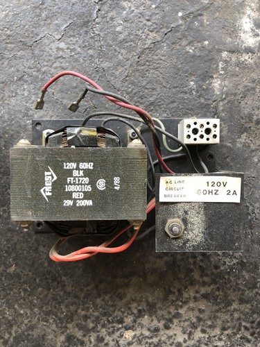 Frost Transformer FT-1720 Pri: 120V 60Hz Sec: 29V 200VA With DC ...