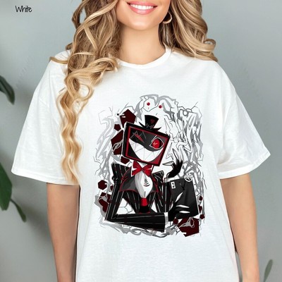 Купить Футболка Vox T-Shirt, Cute Vox Hazbin Hotel Characters, Hazbin ...