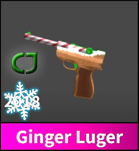 Roblox Murder Mystery 2 MM2 2018 Ginger Luger Gun | eBay