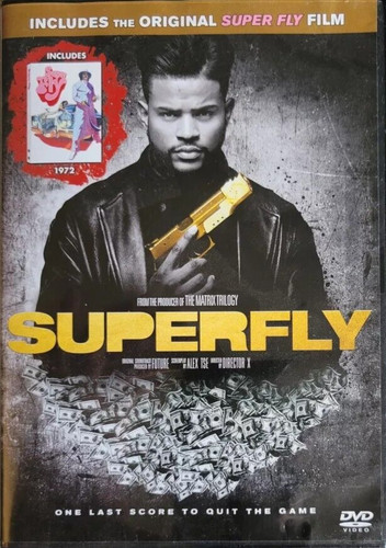 Superfly (1972) + (2018) 2 Disc DVD Set Original + Remake - 2 Film Set ...