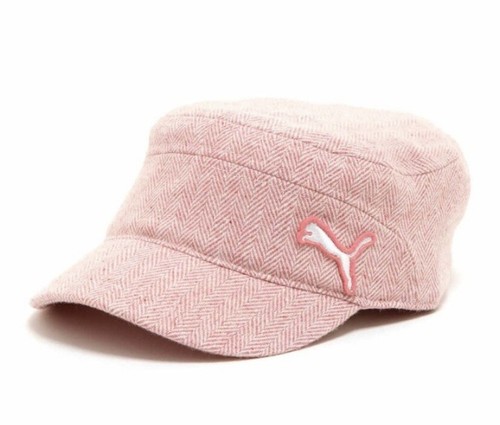 Puma Women’s Military Cap Army Army Cadet Short Bill Hat ~Pink ...