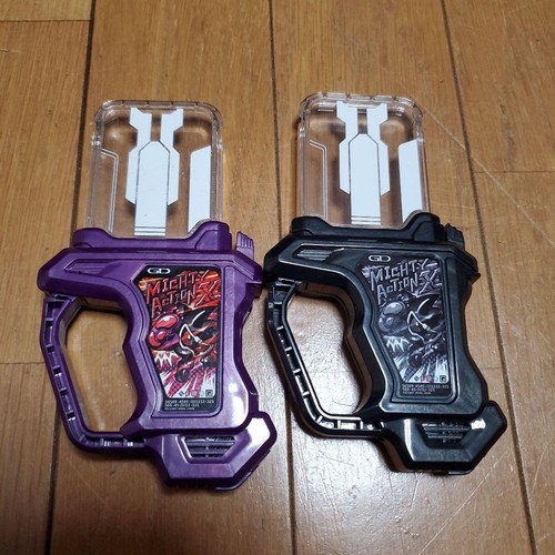 Kamen Rider Proto Mighty Action X DX Gashat Set (2) EX-AID Origin | eBay