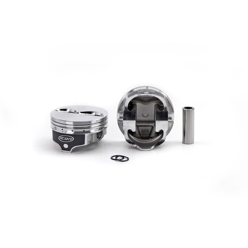 Icon Piston Engine Piston Set IC823.060; 4.5cc Flat Top for Chrysler ...