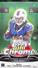 2014 Topps Chrome Mini Football Checklist, Set Info, Boxes