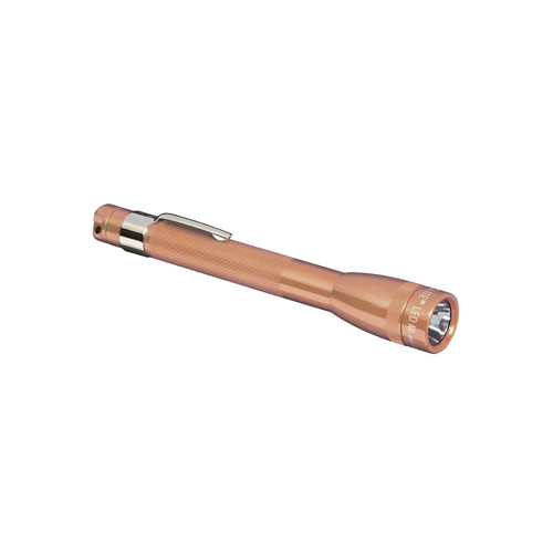 Mini Maglite LED 2 AAA Flashlight Rose Gold Mag 100 Lumens Presentation ...