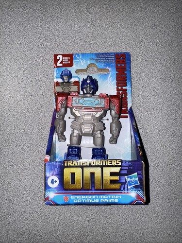 Transformers One Energon Matrix Optimus Prime Action Figure 4.5" Robot ...