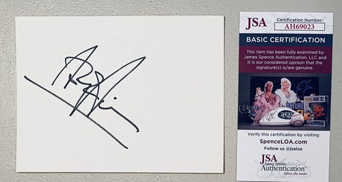 Anthony Perkins Signed Autographed 4.5 x 6 Card JSA Cert Psycho | eBay