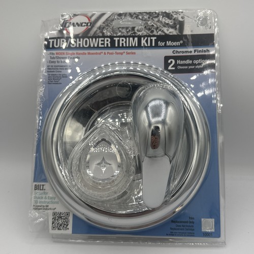 Danco Tub/Shower Trim Kit for Moen - CHROME - 10001 (ob, step ...