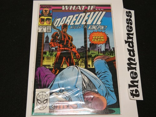 1989 Marvel Comics What If v2 #2 Daredevil Killed The Kingpin Greg ...