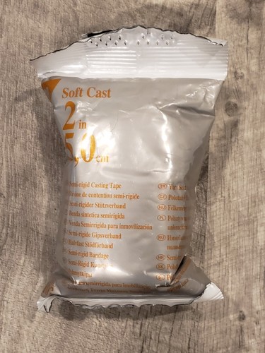 3M Softcast 2 in. 5.0 cm. Semi Rigid Casting Tape Orange | eBay