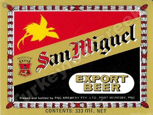San Miguel Export Beer Label 9" x 12" Metal Sign | eBay