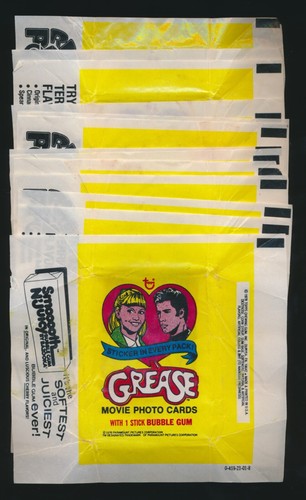 1978 Topps "GREASE" (Series 1) -Lot of (13) Wrappers *NICE* | eBay