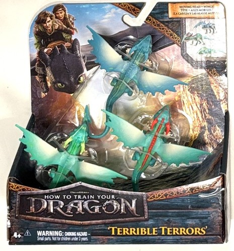 How to Train Your Dragon TERRIBLE TERRORS 3 Pack Live Action Set In ...