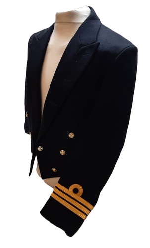 Commander Mess Jacket No2B British Naval Officers Rank RN Insignia ...