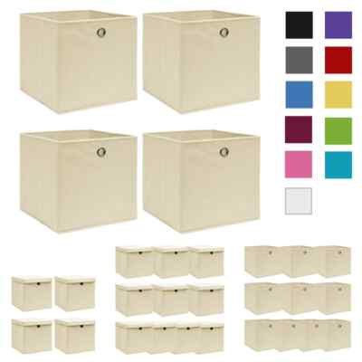 Aufbewahrungsboxen für den Wohnbereich aus Stoff/Textil mit Deckel ...