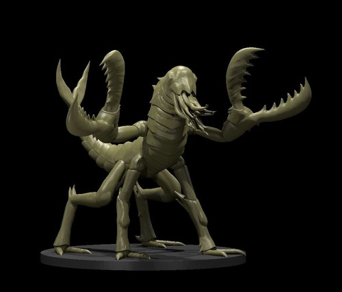 Chuul Update Demon Monster Manual 28mm Scale DND D&D Tabletop Miniature ...