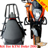 For KTM Duke 200 Engine guard KTM 200 Duke Rear crash bars Kit, Bonus ...