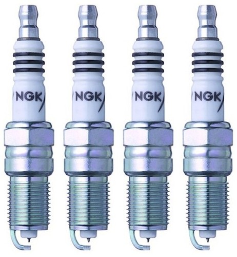 4 Pack New NGK Iridium IX Resistor Performance Power Spark Plugs TR6IX ...