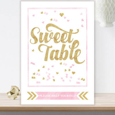 Candy Table Sign for sale | eBay