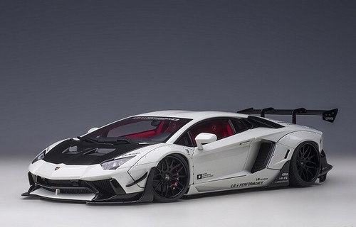 Autoart 79241 - 1/18 Liberty Walk LB-Works Lamborghini Aventador (White ...