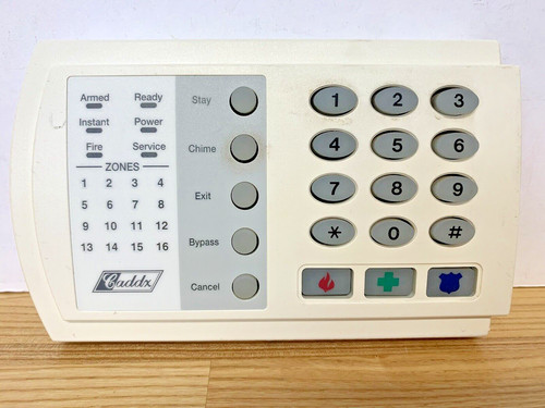 Ge Networx Caddx Controls NX-124A 8 Zone LED Keypad Home Security ...