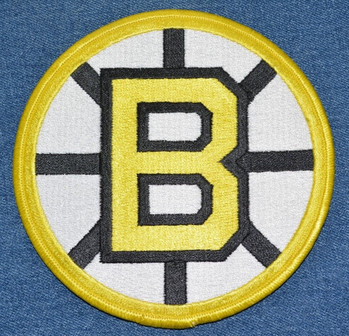 Large NOS Original Vintage 90s BOSTON BRUINS 6" Patch NHL Hockey Jersey ...