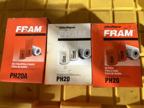🔥GENUINE Engine Oil Filter FRAM PH20 & PH20A (PACK OF 3) FREE SHIPPING ...