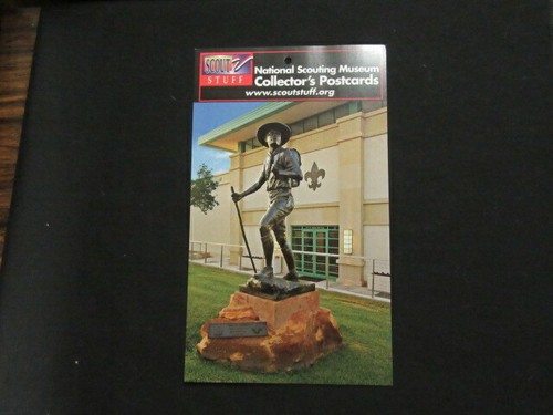 Trail to Manhood Statue, BSA National Museum Postcard c65 | eBay