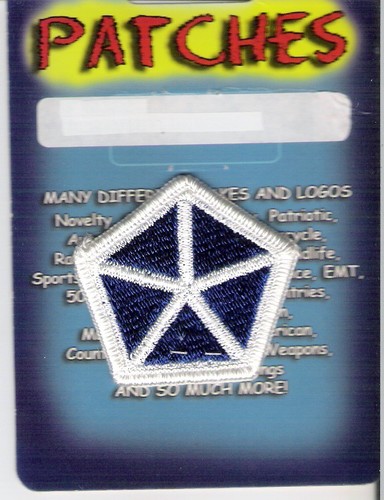 MILITARY PATCH U.S. ARMY " 5th CORPS " / Blue & White | eBay