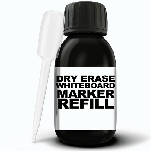 White Board Marker Refill Ink Universal Inks & Pipette Dry Erase 15ml ...