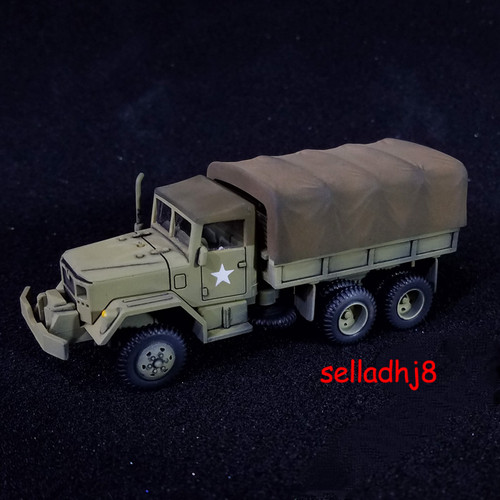 1/72 US Army M35 2.5Ton Desert Truck With Brown Shed PVC Plastic Hand ...