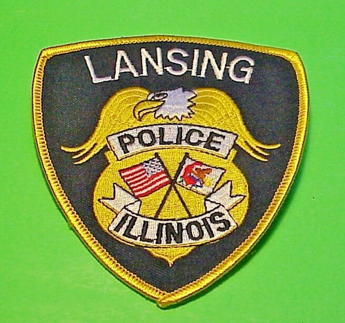 LANSING ILLINOIS IL 4 1/2" POLICE PATCH FREE SHIPPING!!! | eBay