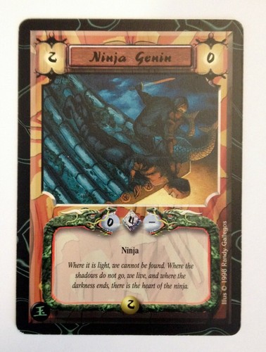 Ninja Genin L5R Legend of the Five Rings CCG Jade Edition | eBay