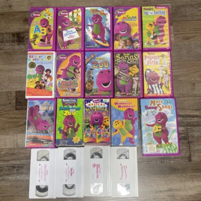 Barney vhs lot 12 tapes Classic Collection & | Grelly USA