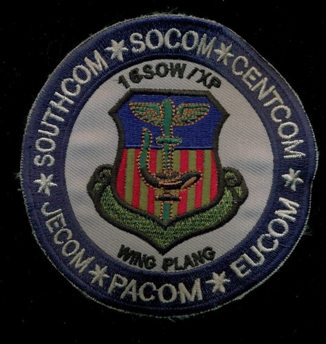USAF 16th Special Operation Wing SOUTHCOM CENTCOR SOCOM JECOM PACOM ...