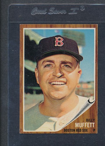 1962 Topps #336 Billy Muffett Red Sox EX *5553 | eBay
