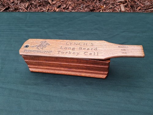 Vintage Lynch's Turkey Call Winchester Box Call Model 150 Long Beard (D ...