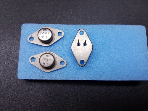 2N3585 ASI NPN Silicon Power Transistor High Voltage 300V 2A 35W TO66 ...