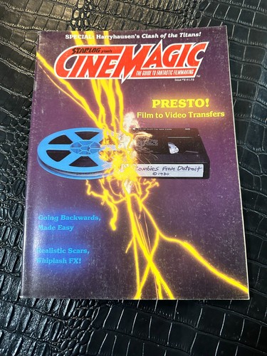 #8 CINEMAGIC movie magazine FILM TO VIDEO | eBay