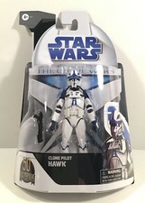 Star Wars 6" Black Series Clone Pilot Hawk (Clone Wars)