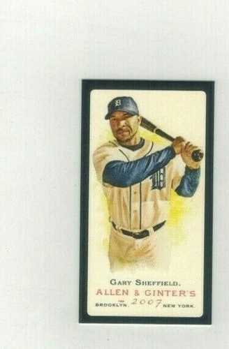 2007 Topps Allen & Ginter Gary Sheffield black border | eBay